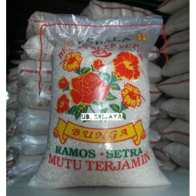 Jual BERAS SETRA RAMOS CAP BUNGA CAP KEMBANG | Shopee Indonesia