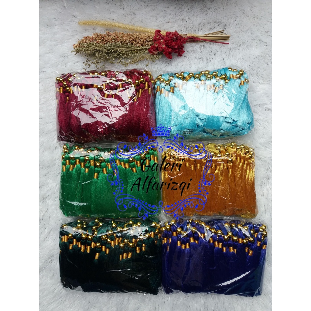 Jual Rumbai Tassel Tasel Pita Pembatas Buku Yasin Dan Majmu Syarif ...