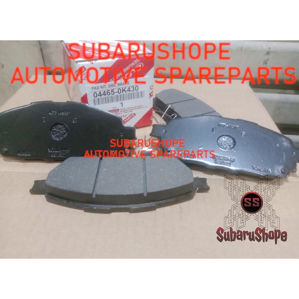 Jual brake pad kampas rem depan Toyota Innova reborn 2016 up | Shopee Indonesia