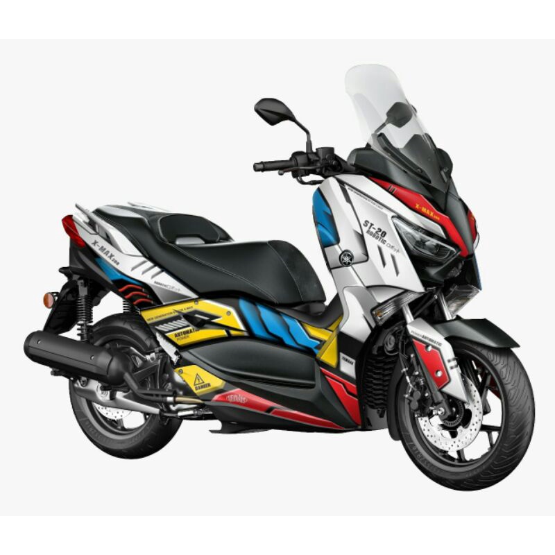 Jual Stiker Decal XMAX Sticker Striping Variasi Full Body Stiker XMAX ...
