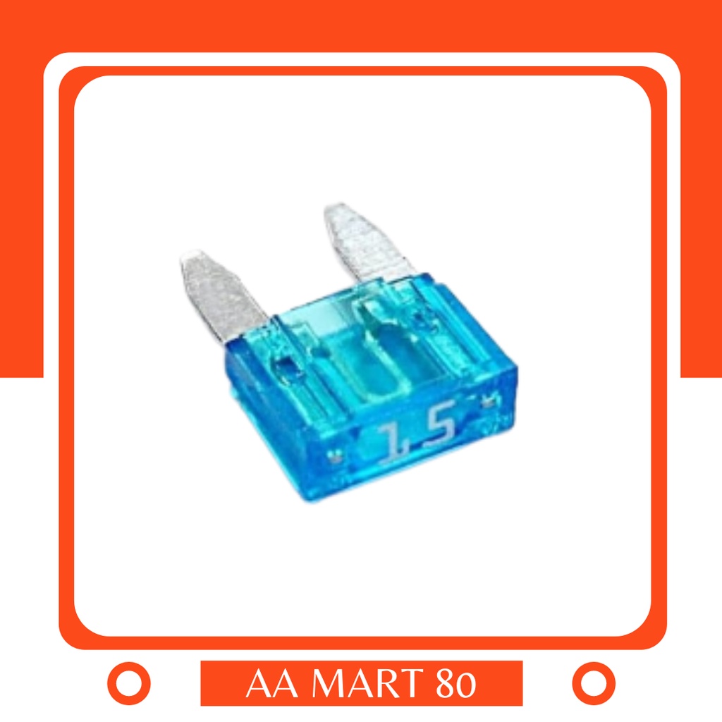 Jual fuse sekring mini 15A flosser | Shopee Indonesia