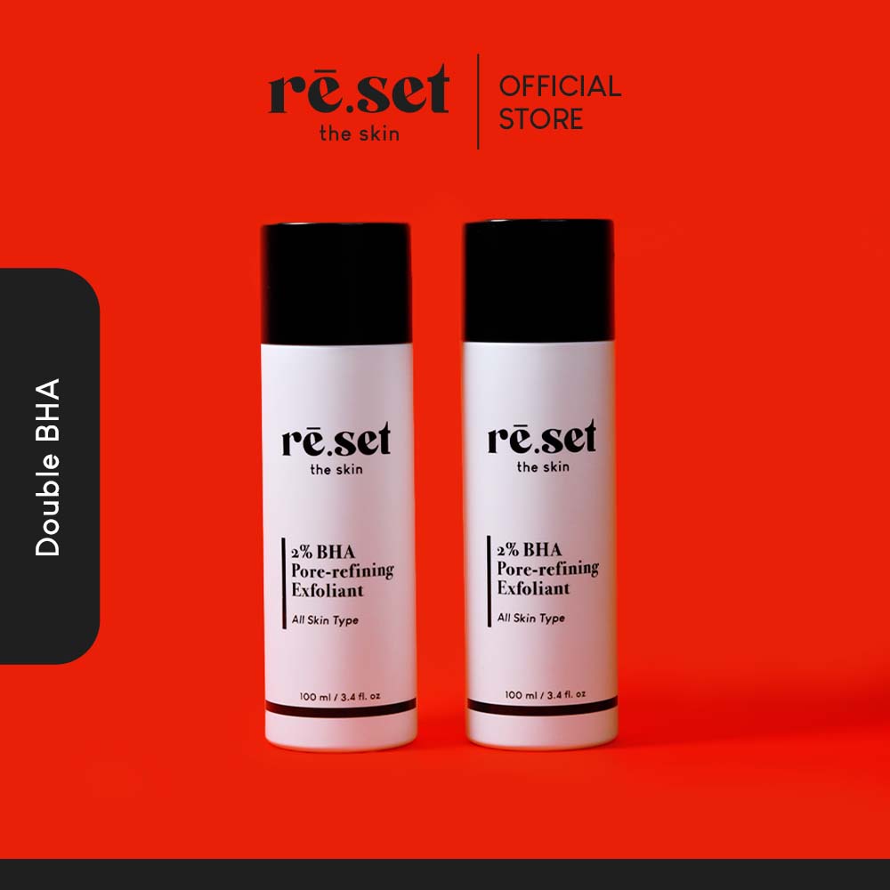 Jual RESET THE SKIN - [DOUBLE] 2% BHA Pore-refining Exfoliant - 100ml ...