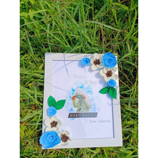 Jual Bingkai foto Custom Bunga Wisuda/Graduation | Shopee Indonesia