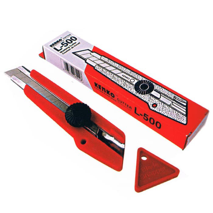 Jual Cutter Besar Merek Kenko L500 Pisau Kater Super Tajam Dapat ...