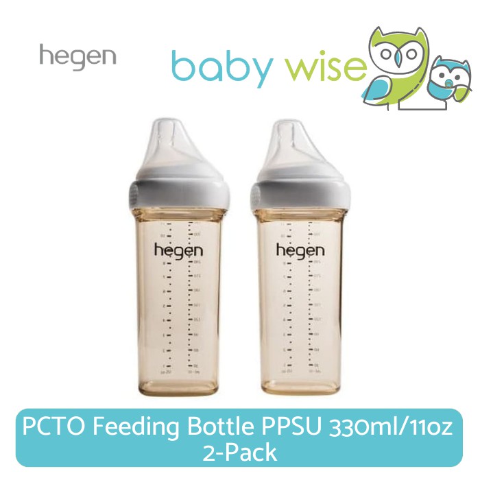Jual Hegen PCTO Feeding Bottle PPSU 330ml/11oz 2-Pack | Shopee Indonesia