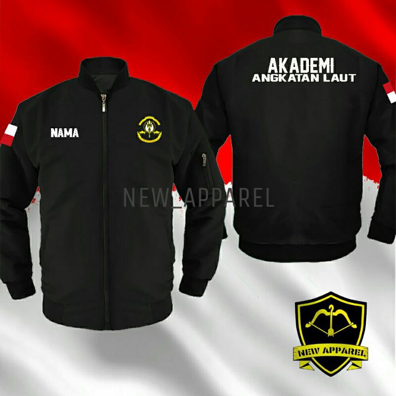 Jual Jaket Bomber AAL Akademi Angkatan Laut | Shopee Indonesia