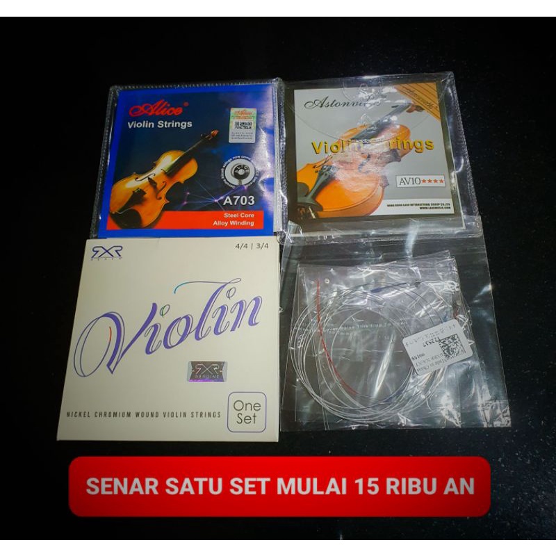 Jual SENAR BIOLA 1 SET | Shopee Indonesia