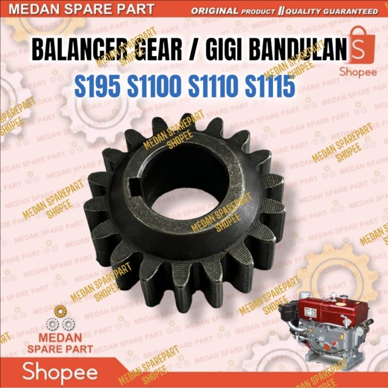 Jual Gear Balancer Gigi Bandulan Mesin Dongfeng S195 S1100 S1110 S1115 ...