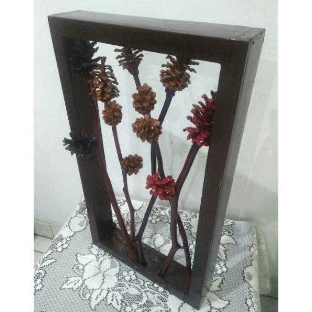 Jual Hiasan Dinding kayu bunga | Shopee Indonesia
