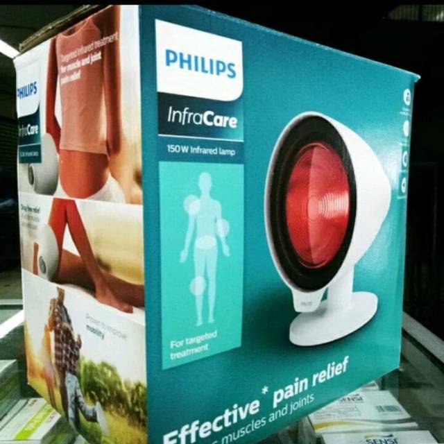 Jual Lampu Terapi Infrared Philips 150wat / lampu inframerah+timer ...