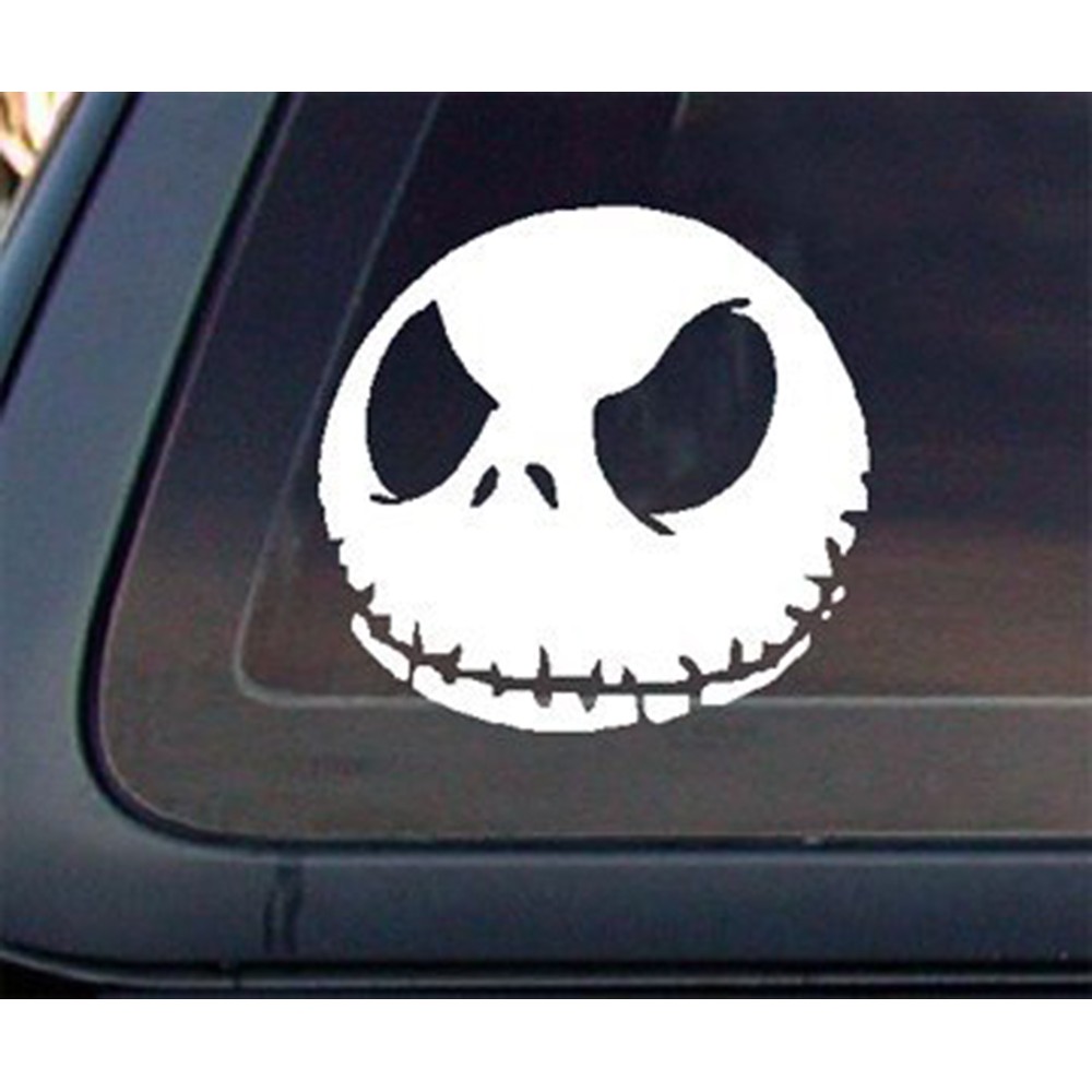Jual Stiker Mobil Tengkorak Jack Skellington - Car Decal Sticker ...