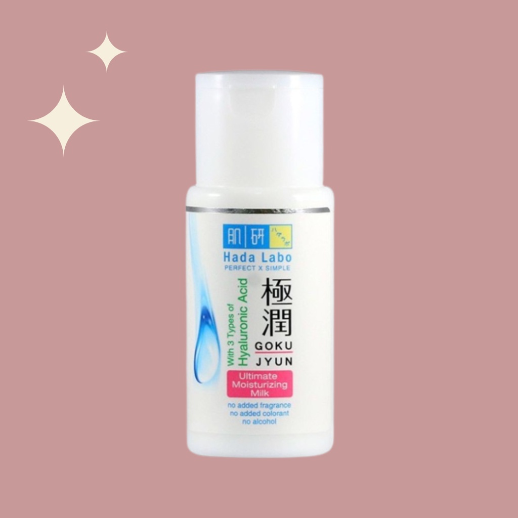 Jual Hada Labo Gokujyun Ultimate Moisturizing Milk 100ml - With 3 Types ...