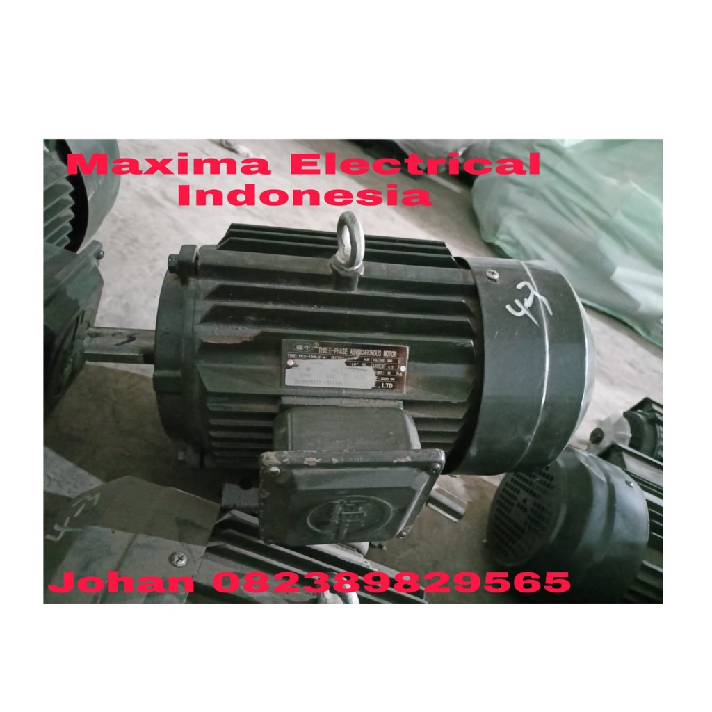 Jual Dinamo elektro motor 4 HP 4 pole 3KW 1400-1500 RPM | Shopee Indonesia