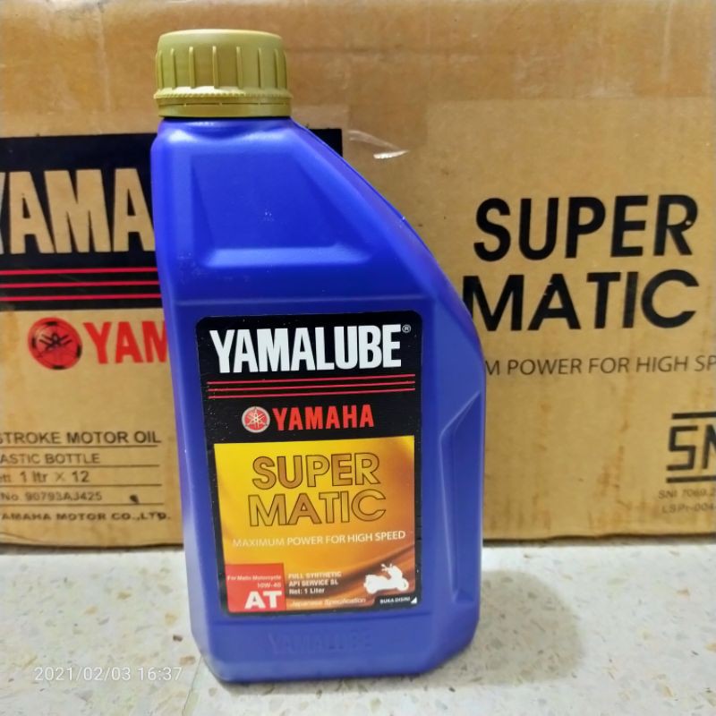 Jual OLI PELUMAS MESIN YAMALUBE SUPER MATIC ASLI ORI YAMAHA NMAX LEXI ...