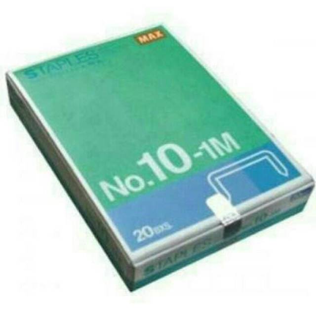 Jual Isi Staplers MAX No.10 (Box/20pcs) | Shopee Indonesia