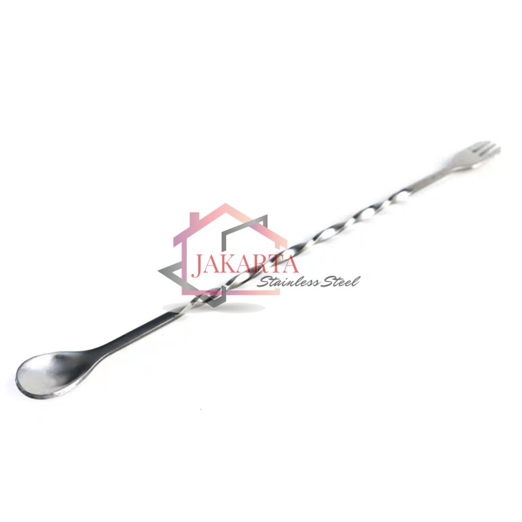 Jual JSS - Sendok Bar Barista Tea Milk Coffee Sendok Bar Stainless ...