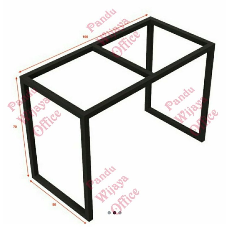 Jual Meja Rangka Besi Satu Alas | Shopee Indonesia