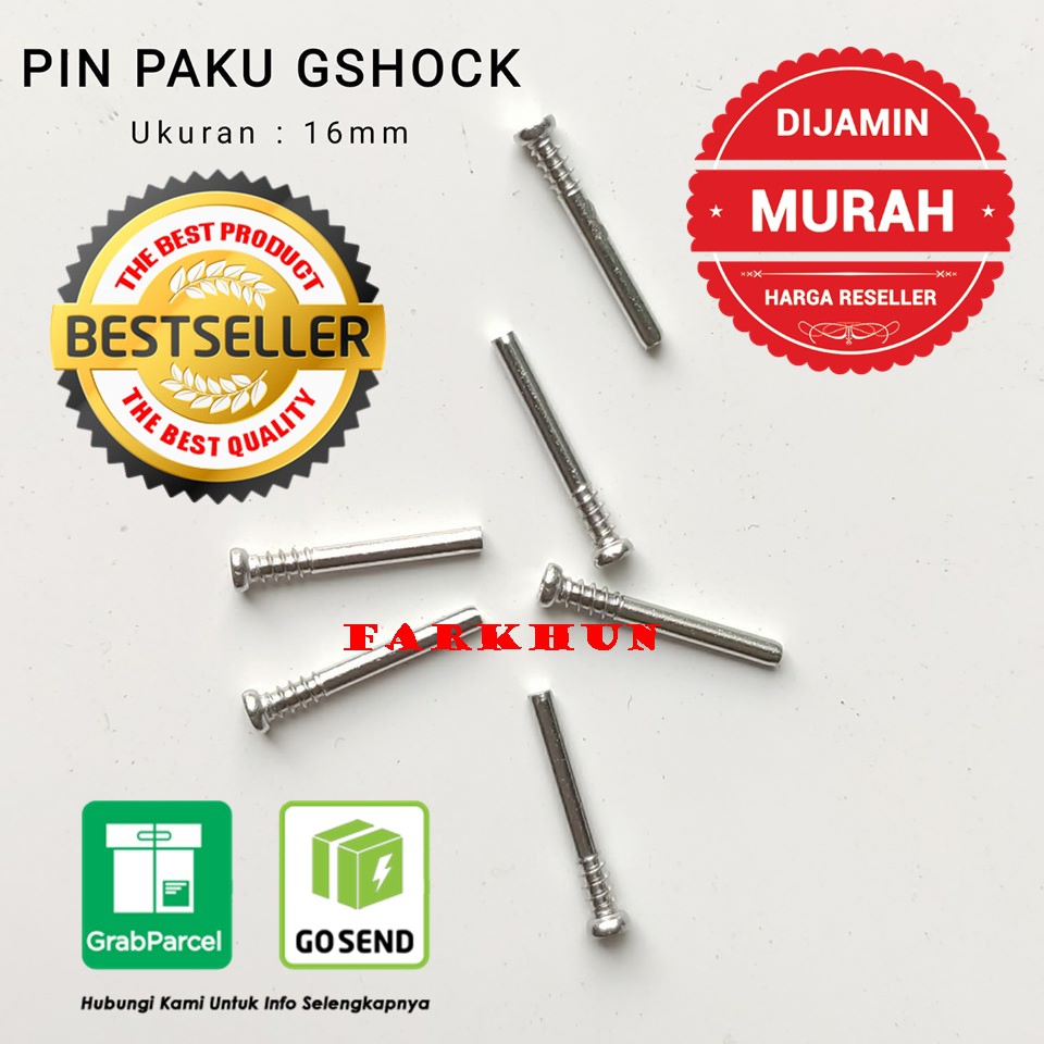 Jual PEN PIN SPRINGBAR PAKU TERMURAH TALI JAM SPORT CASIO G-SHOCK DLL ...