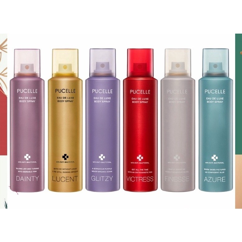 Jual PUCELLE Eau De Luxe Body Spray 150ml | Shopee Indonesia