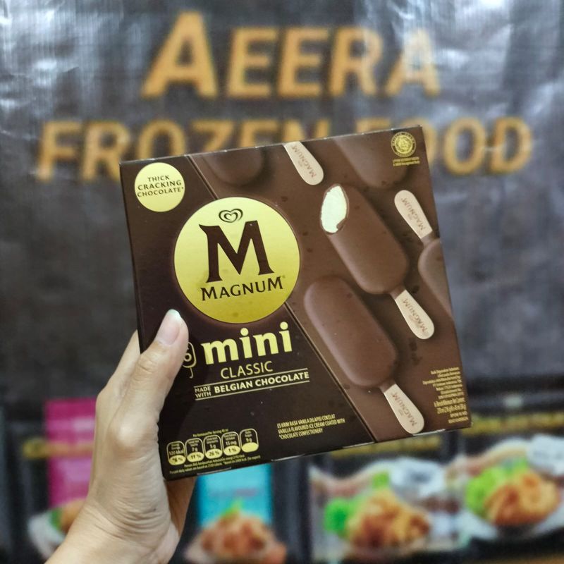 Jual Magnum Mini Classic Made With Belgian Chocolate | Shopee Indonesia