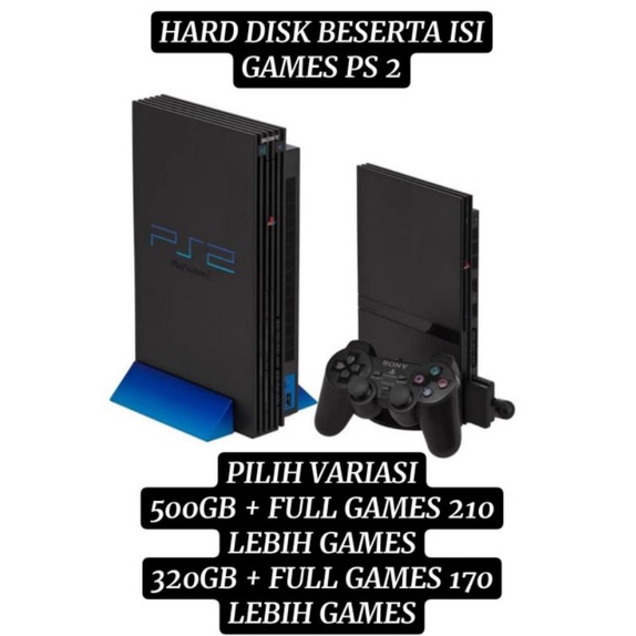 Jual HARD DISK PS2 PLUS FULL GAMES PALING SERU | Shopee Indonesia