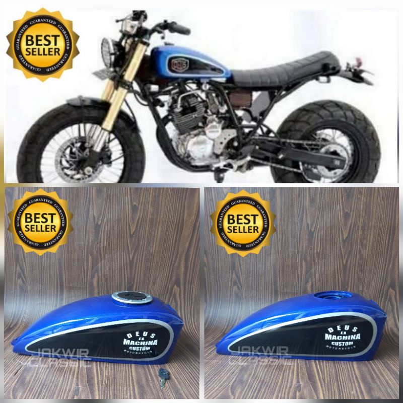 Jual Tangki Scrambler Tracker Deus Tangki Motor Custom Tangki Custom ...