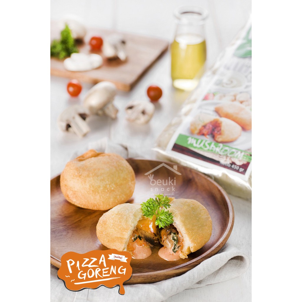 Jual Pizza Goreng Mushroom ( Jamur Dalamnya) | Shopee Indonesia