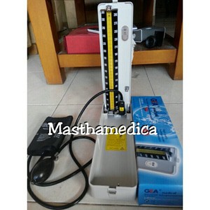 Jual Tensi Tensimeter Sphygmomanometer Air Raksa Hg Meja Duduk GEA ...