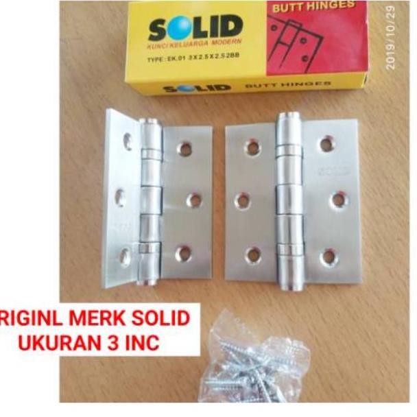 Jual Engsel 3 inc solid, engsel jendela tipe Ek 01 3 x 2,5 x 2,5 2BB ...