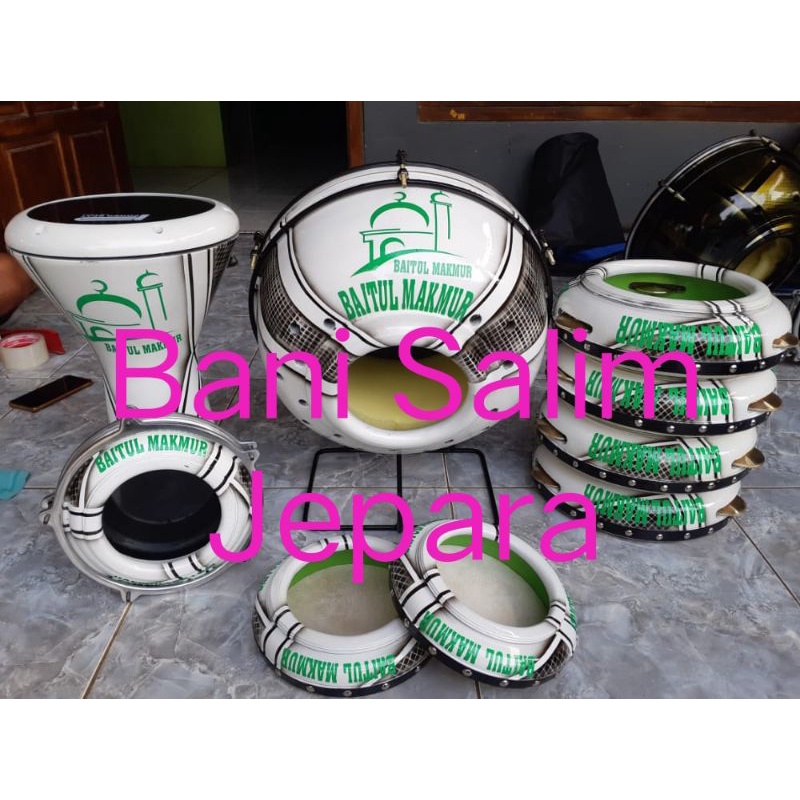 Jual Alat Hadroh Full Set Motif Berkualitas Asli Jepara Bergaransi ...