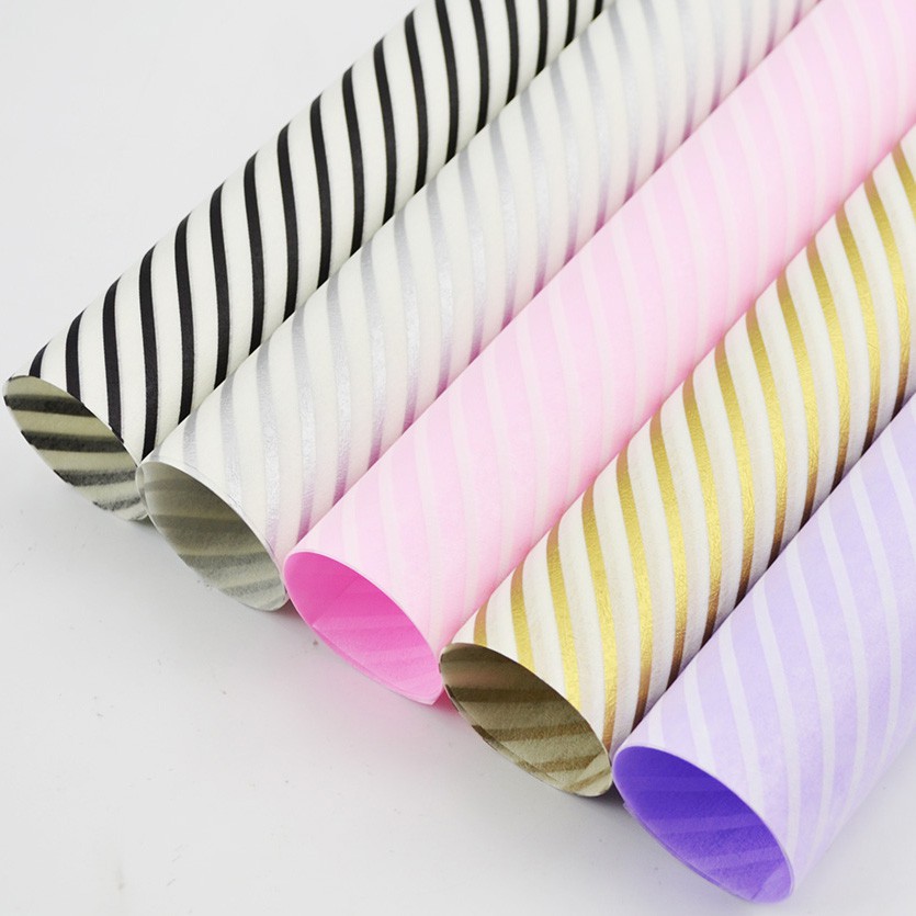 Jual Kertas Bunga Wrapping Paper (PACK ; 60x60 cm) - Line Tissue Paper ...
