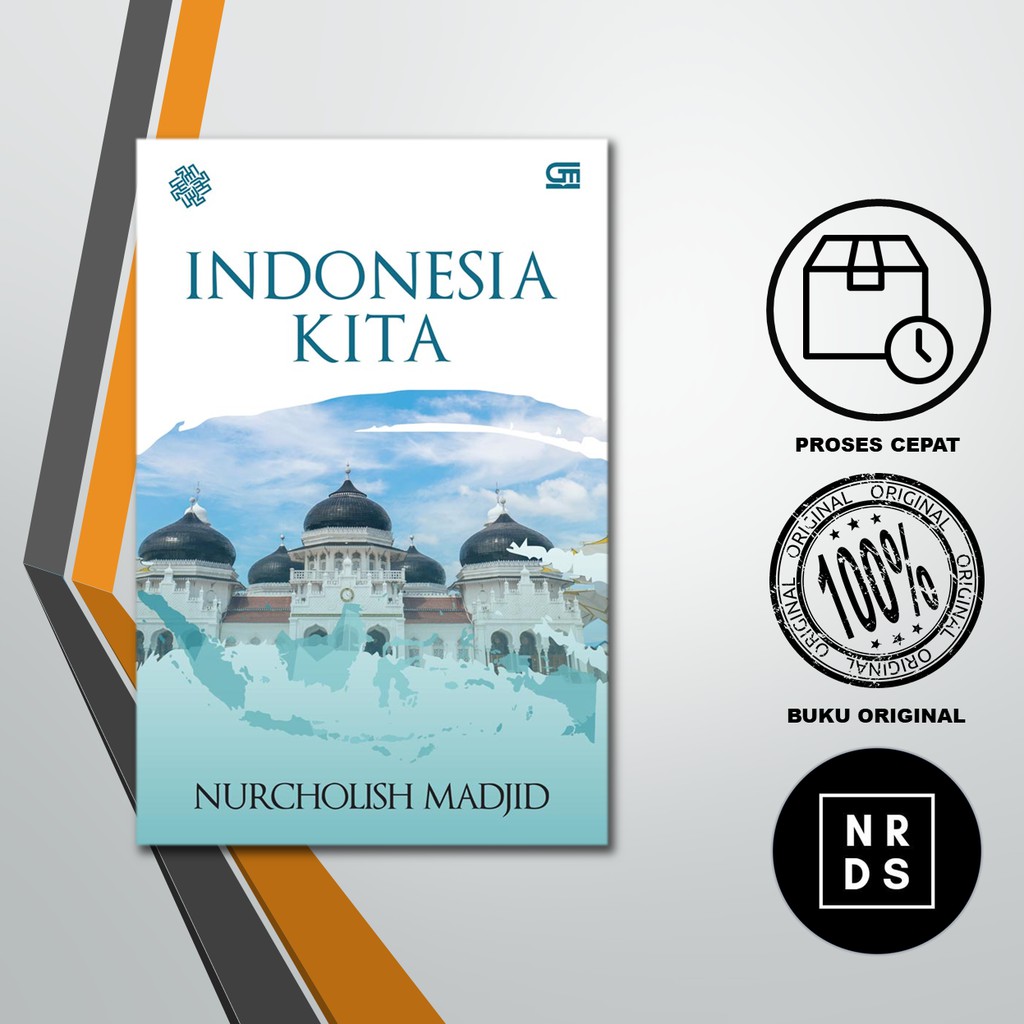 Jual Indonesia Kita - Cover Baru Nurcholish Madjid | Shopee Indonesia