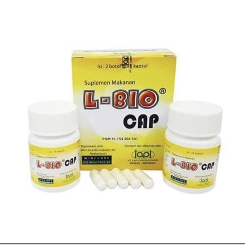 Jual L-BIO CAP 1 BOX (isi 2 botol) | Shopee Indonesia