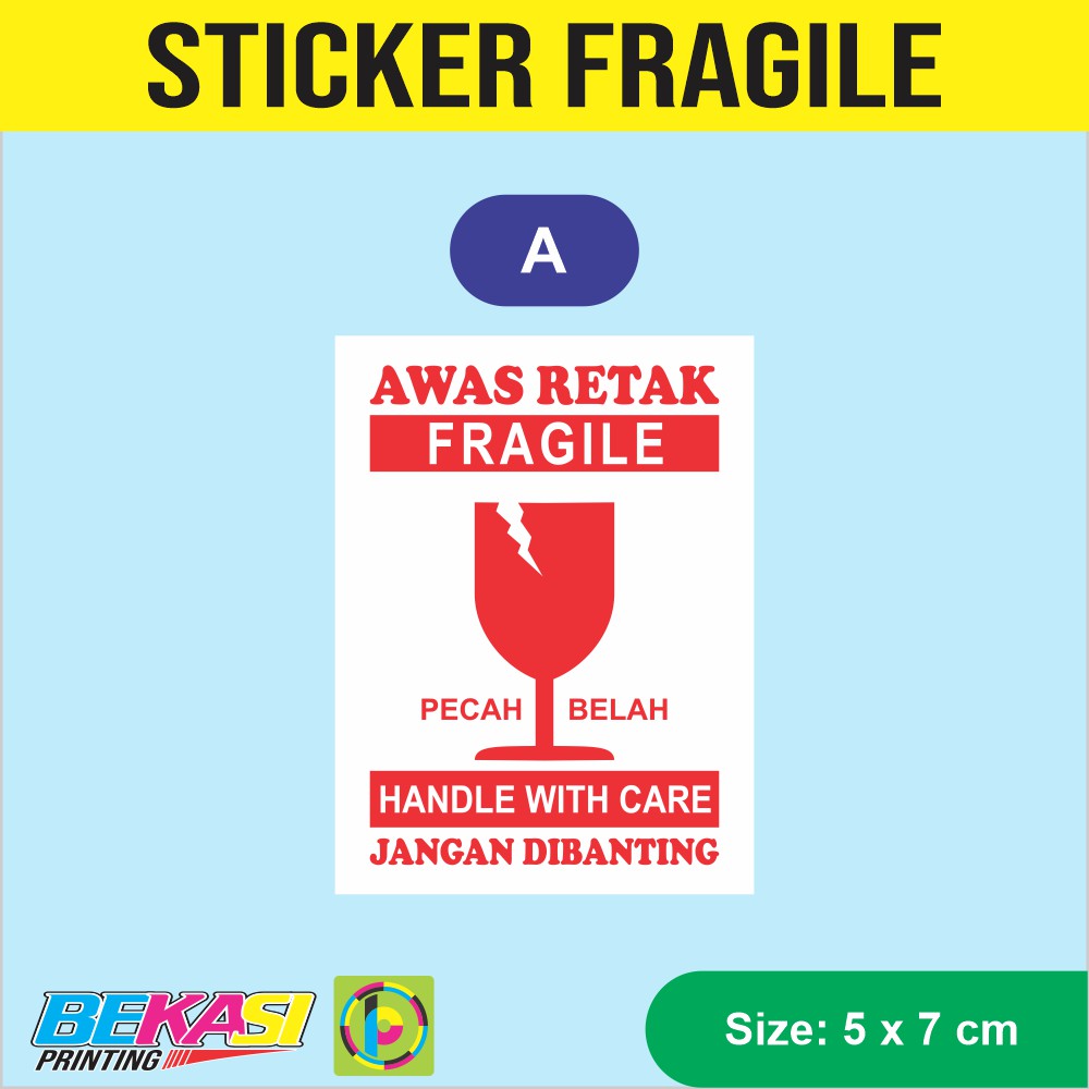 Jual Sticker Food Stuff On Board / Label Makan / Fragile / Stiker Awas ...