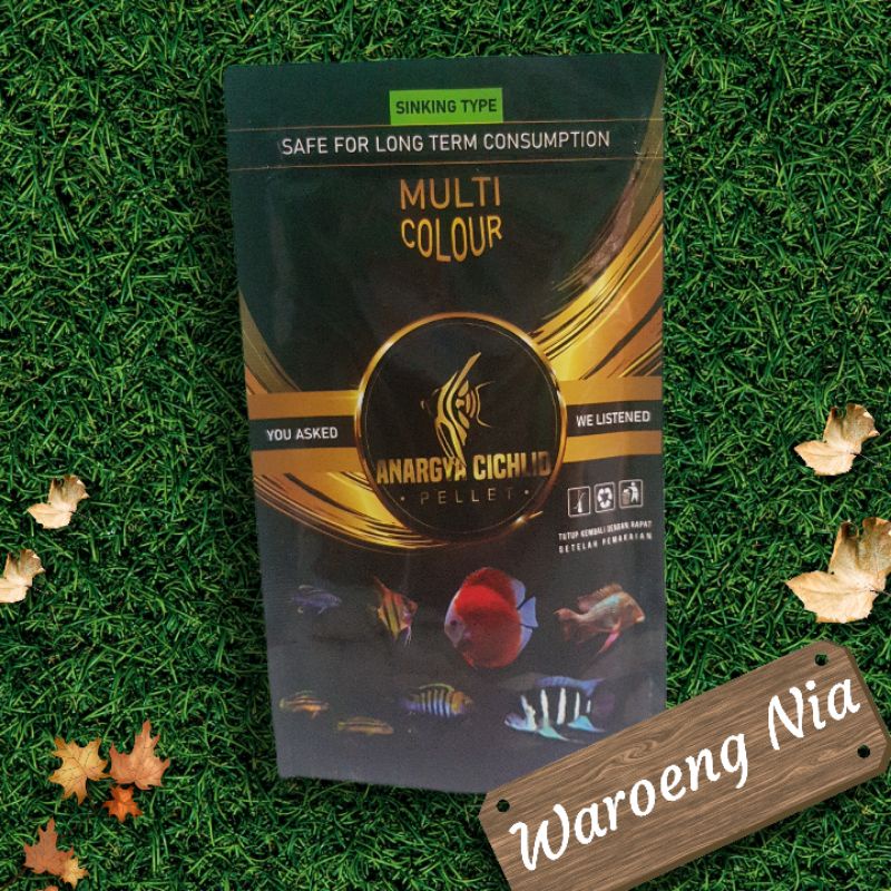 Jual Pelet Ikan ACP Sinking / Pelet Cichlid ACP Black Series Sinking ...