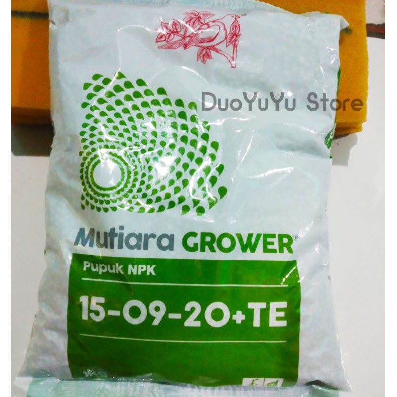 Jual Pupuk Npk Mutiara Grower 15-09-20+TE Kemasan Pabrik 1 Kg | Shopee ...