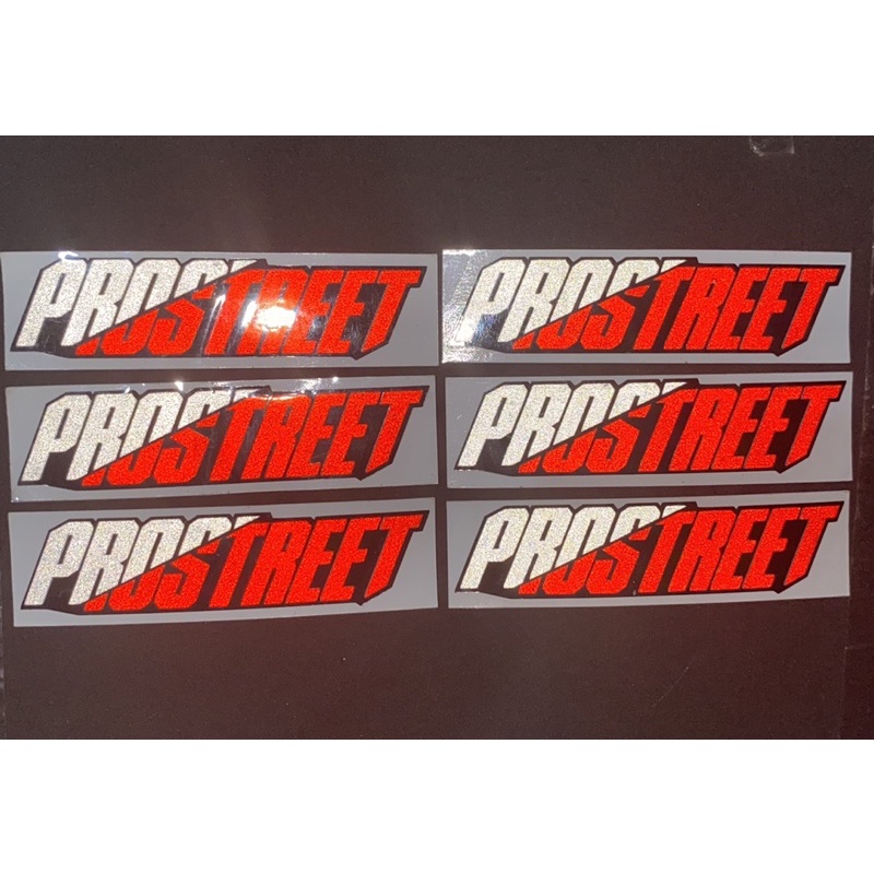 Jual sticker stiker motor prostreet cutting reflective | Shopee Indonesia