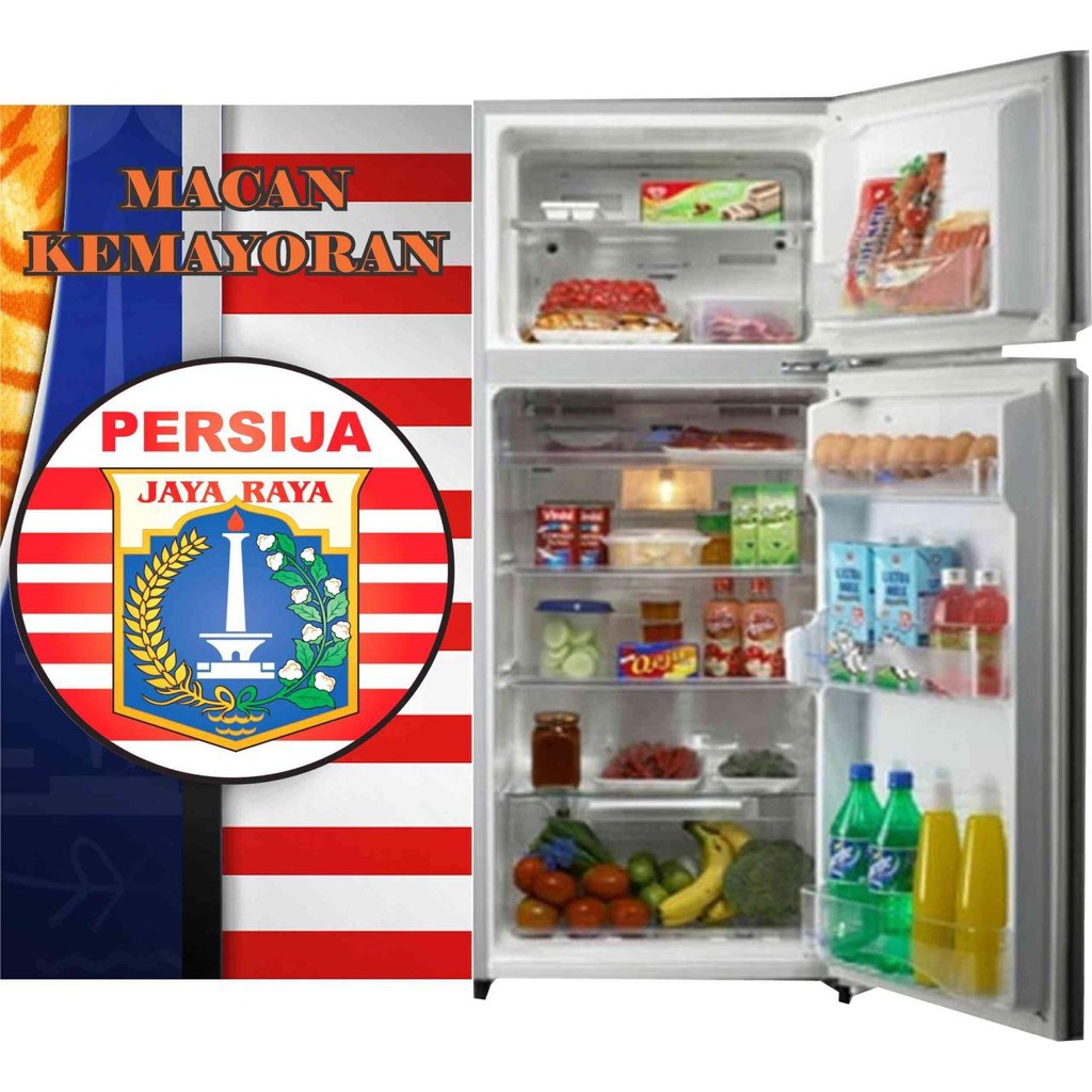 Jual Stiker Kulkas 1 Pintu Motif Persija | Shopee Indonesia