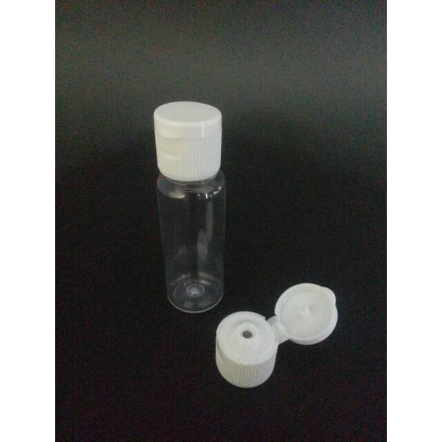 Jual Botol 20 ml Bening - Fliptop Putih (isi 50pcs) | Shopee Indonesia