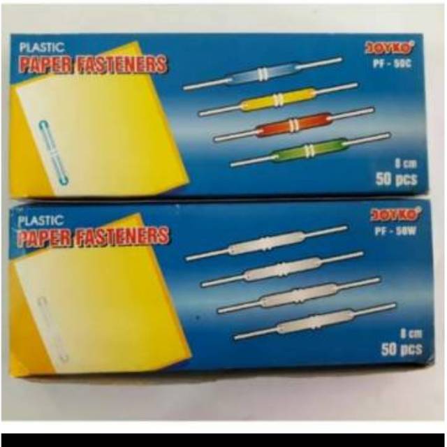 Jual PAPER FASTENER ACCO PLASTIK JOYKO | Shopee Indonesia