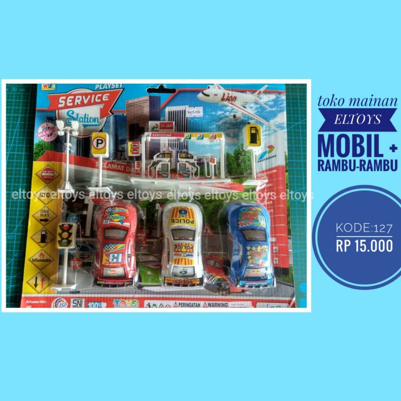 Jual mainan anak mobil+rambu-rambu | Shopee Indonesia