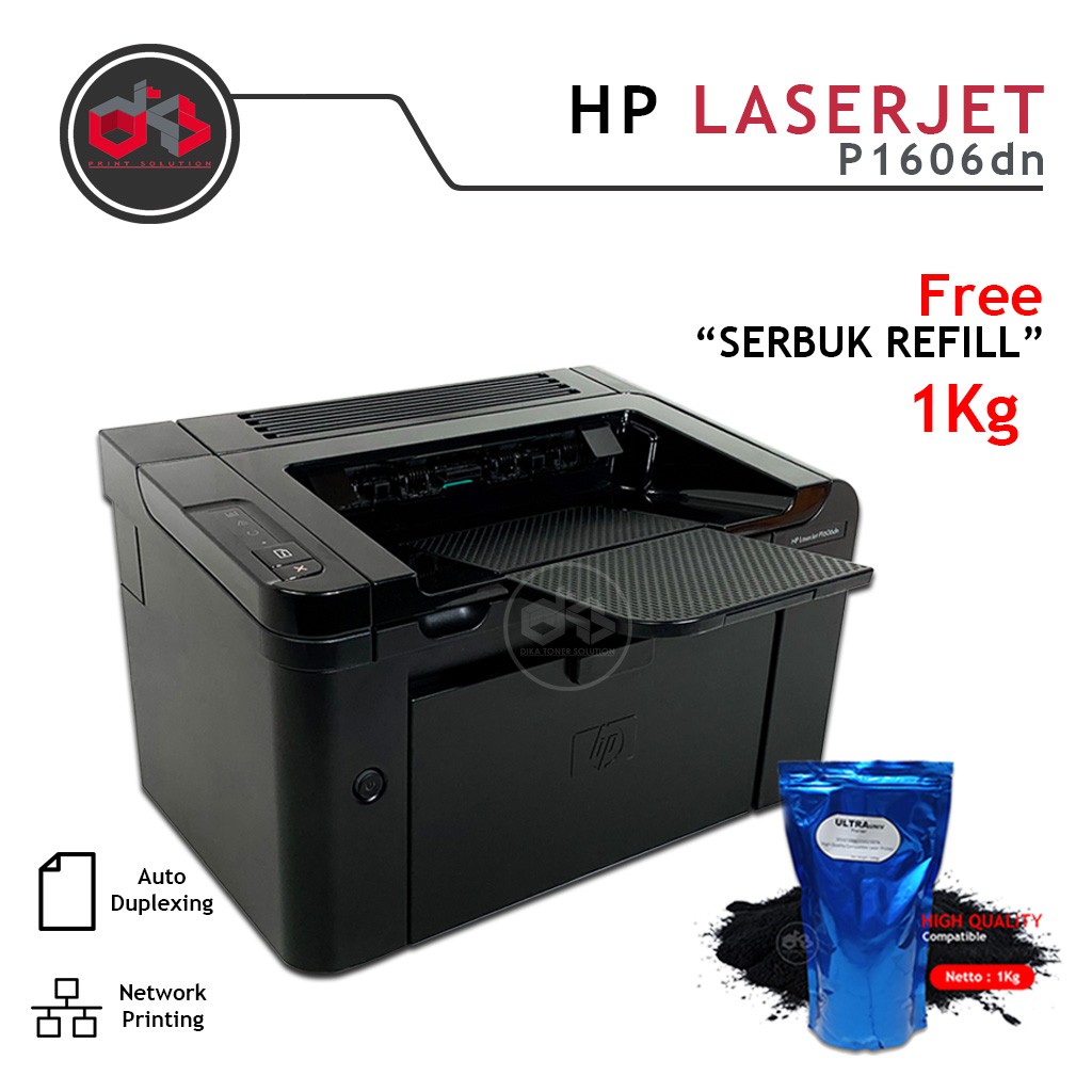 Jual Printer Hp LaserJet 1606dn Monochrome/BW - Bisa Otomatis print ...
