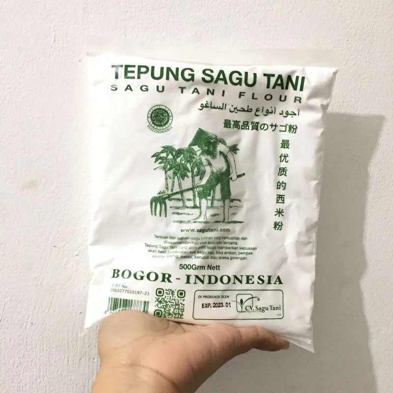 Jual TEPUNG SAGU TANI 500GR / TEPUNG SAGU / SAGU TANI | Shopee Indonesia