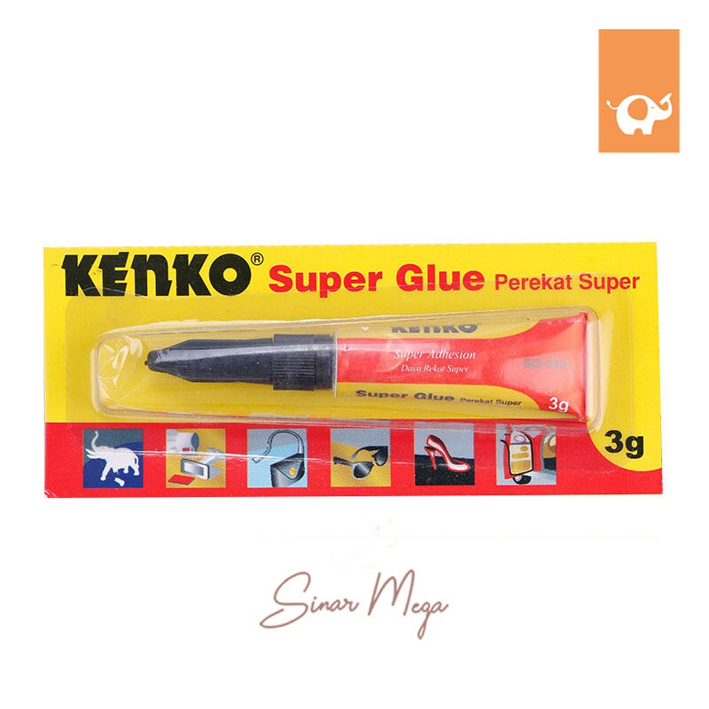 Jual Kenko Super Glue SG-03A 3gr Murah | Shopee Indonesia