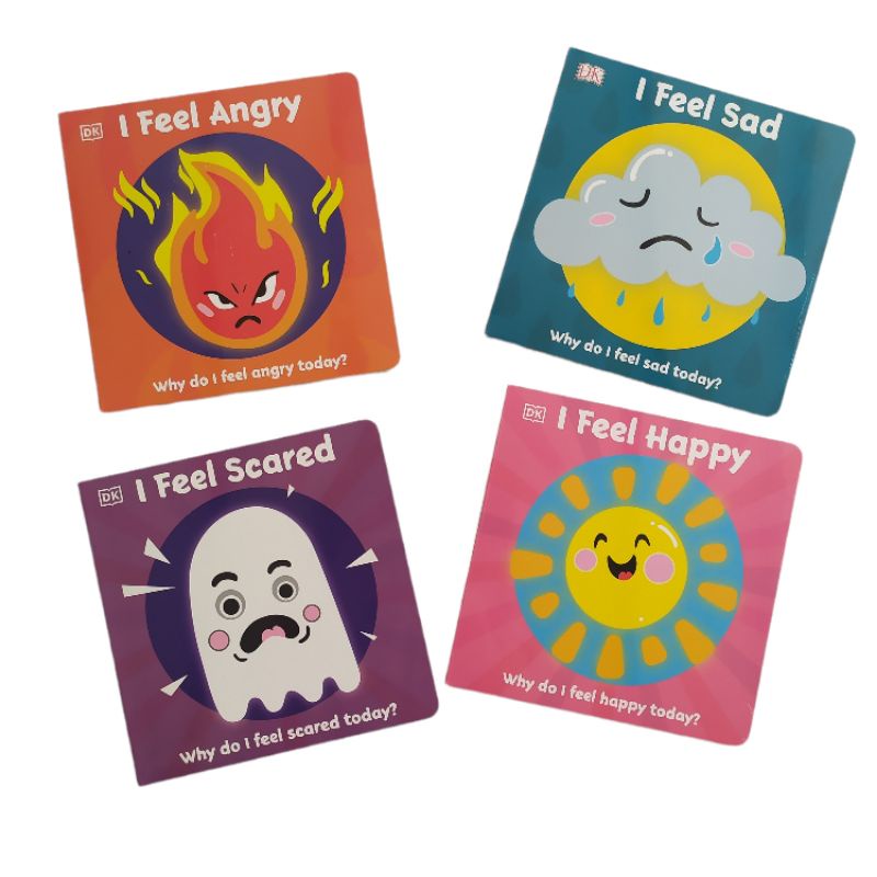Jual DK FIRST EMOTIONS BOARD BOOK - I FEEL ANGRY/SCARED/HAPPY/SAD ...