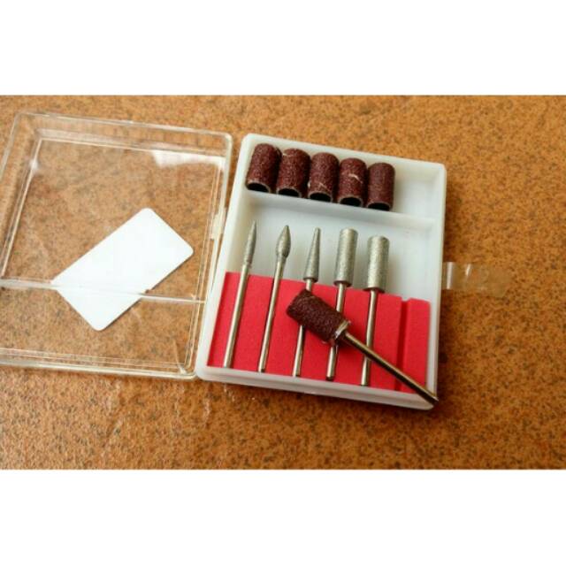 Jual Set 12pcs Mata Poles Diamond Amplas/ 12pcs Mata Ukir Poles ...