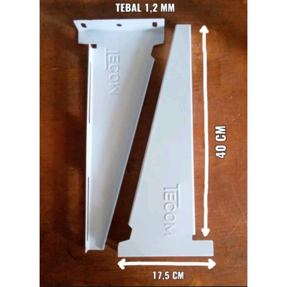 Jual Bracket Breket Dudukan Outdoor AC 1/2 - 1 PK Tecom 1.2mm | Shopee ...