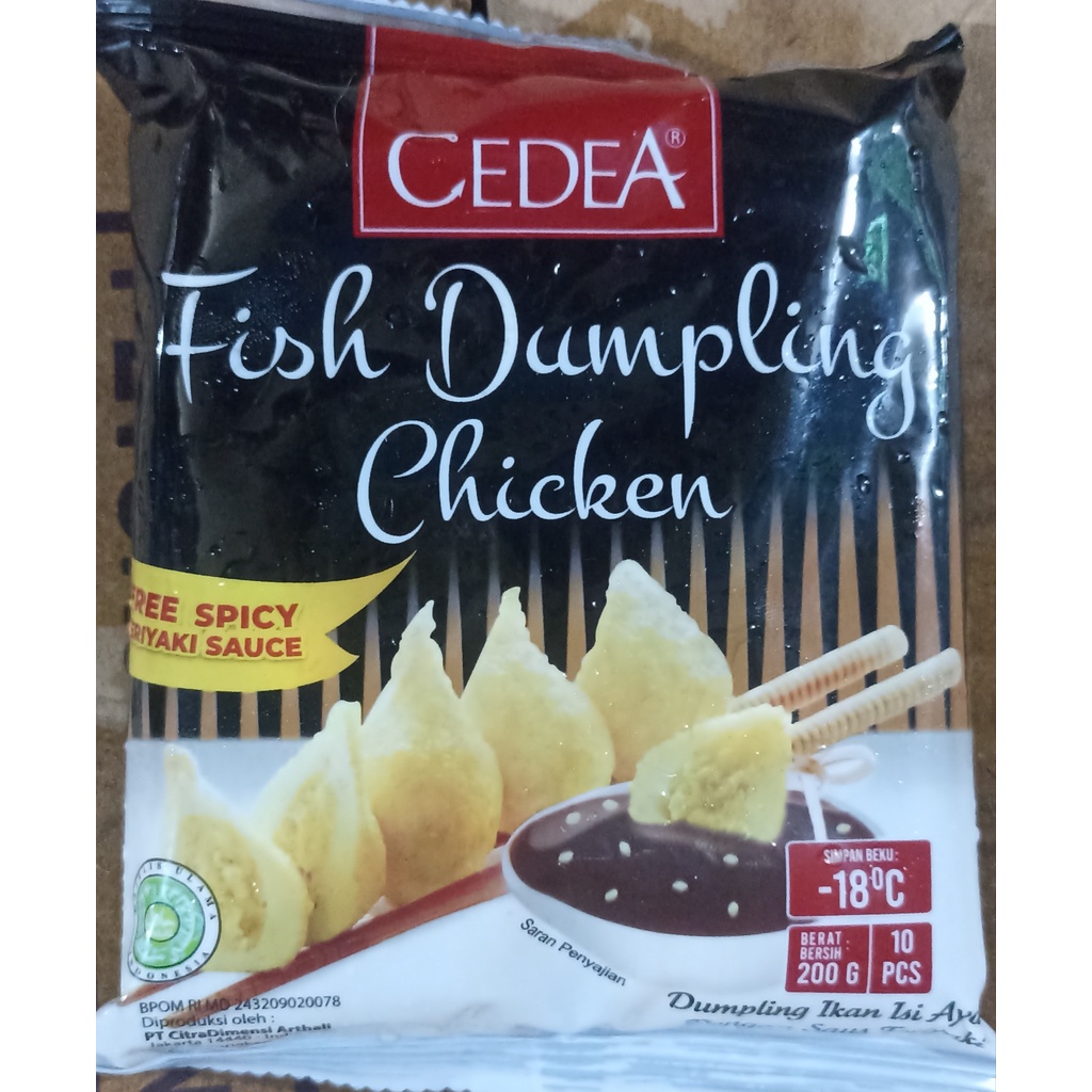 Jual Cedea Dumpling Ayam 200gram isi 10pcs | Shopee Indonesia