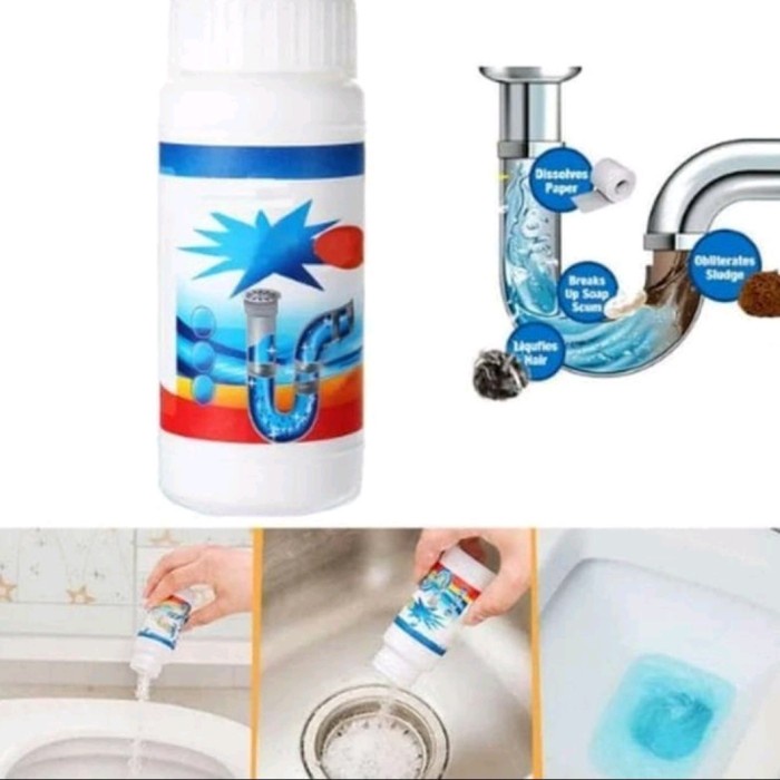 Jual Formula Obat Anti Mampet Tersumbat Pembersih Saluran Pipa Rumah ...