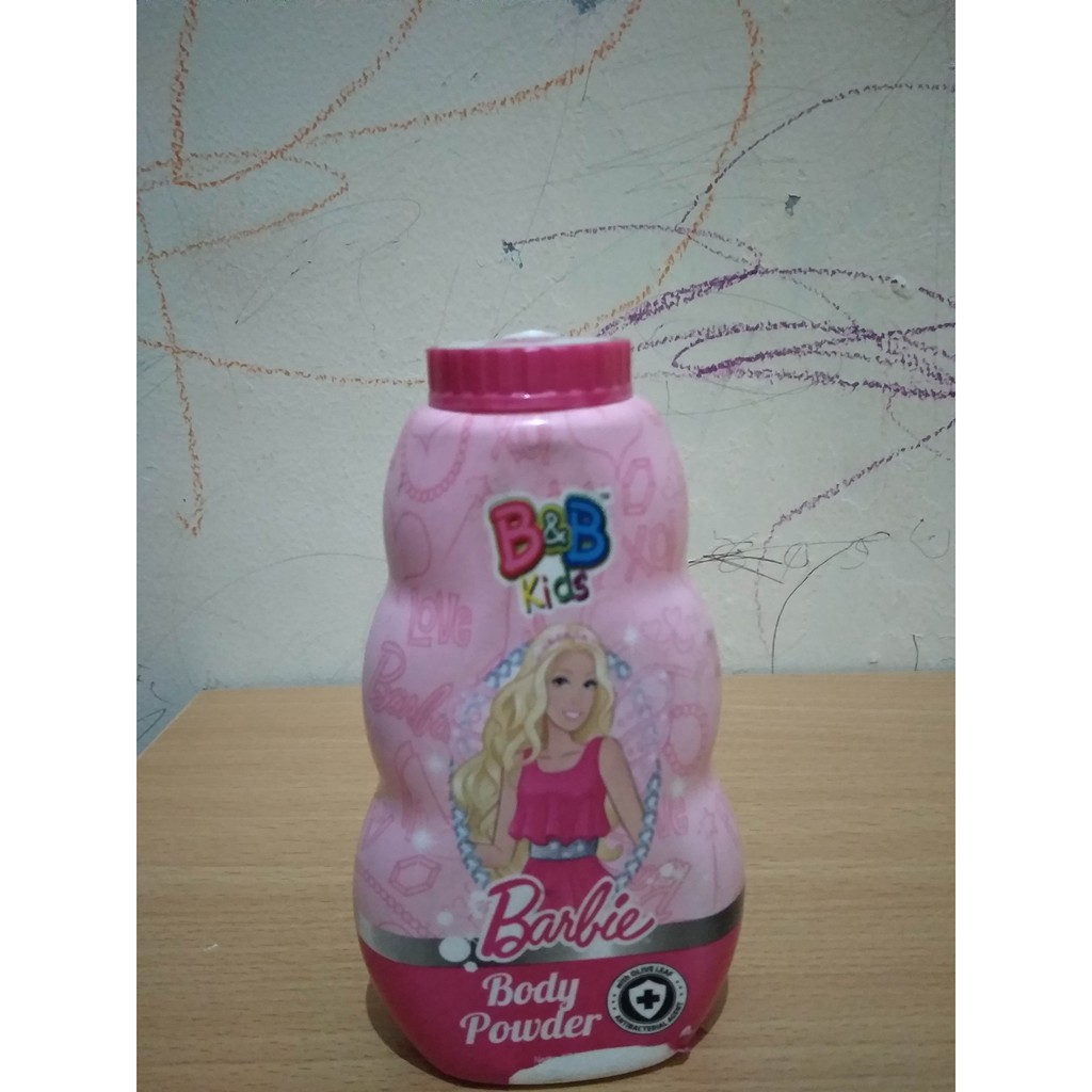 Jual b&b kids barbie powder (agak rusak kemasan plastiknya saja ...